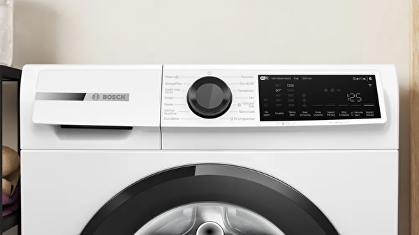 Bosch WGK242Z0TR Serie 6 9 KG Beyaz Çamaşır Makinesi Fiyatı ve ...