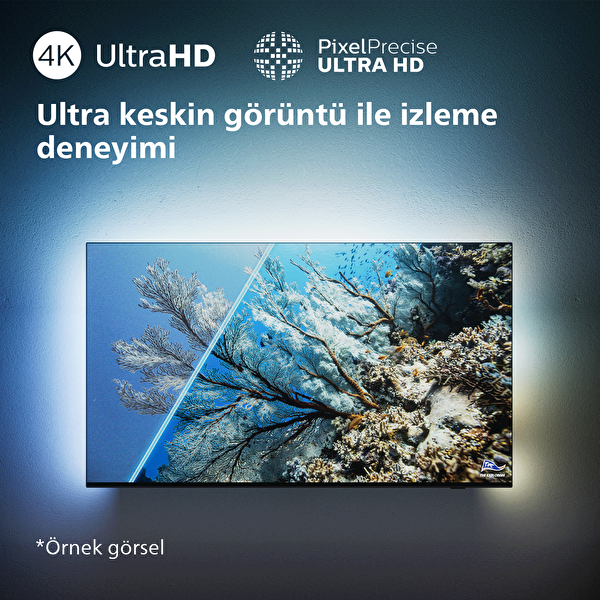 Philips 50PUS8309/62 50" 126 Ekran 4K UHD Titan OS Ambilight TV Fiyatı ...
