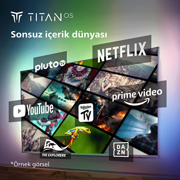 Philips 50PUS8309/62 50" 126 Ekran 4K UHD Titan OS Ambilight TV Fiyatı ...