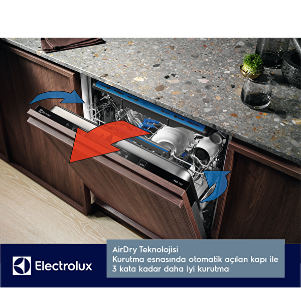Electrolux 8 Programlı Bulaşık Makinesi ESA47210SX