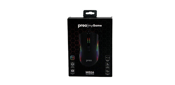 Preo MG16 Rgb Led 7 Makro Atama 6400 DPI Kablolu Gaming Mouse Fiyatı ve ...