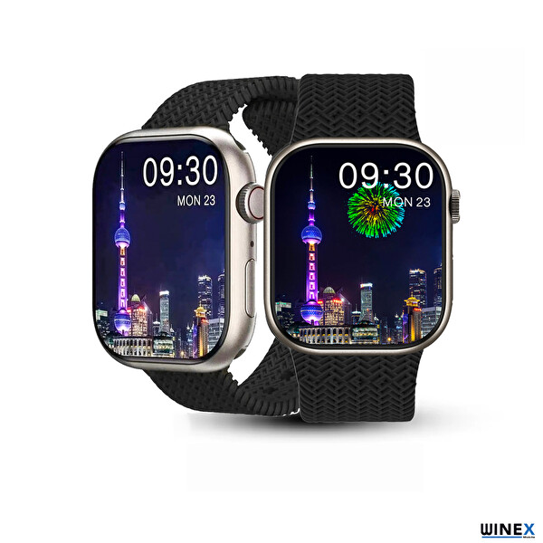 Winex Watch HK9 Pro Plus Amoled Ekran Android iOs HarmonyOs Uyumlu ...
