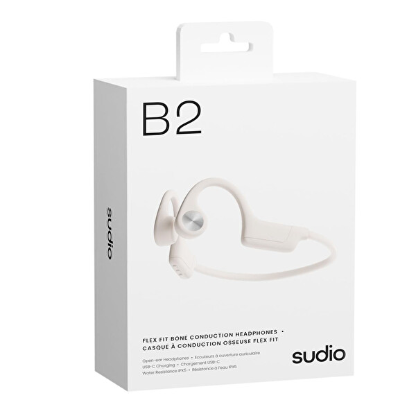 Sudio B2 IPX4 Suya Dayanıklı Kemik İletken Bej Bluetooth Kulaklık Fiyatı ve Özellikleri - Teknosa