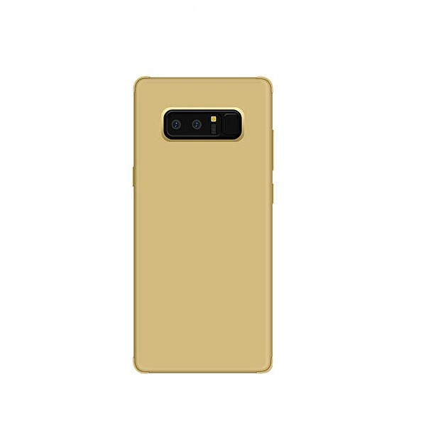 Teleplus Samsung Galaxy Note 8 Mat Neva Silikon Gold Telefon Kılıfı