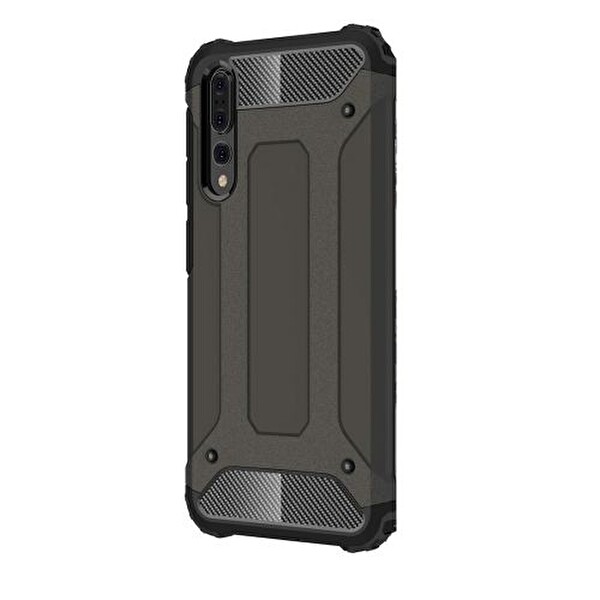 Teleplus Xiaomi Mi9 Kılıf Çift Katmanlı Tank Kapak Siyah Teleplus Xiaomi Mi9 Kılıf Çift Katmanlı Tank Kapak Siyah