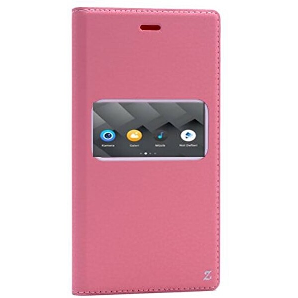 Teleplus Casper Via M2 Pencereli Lux Kılıf Pembe Teleplus Casper Via M2 Pencereli Lux Kılıf Pembe