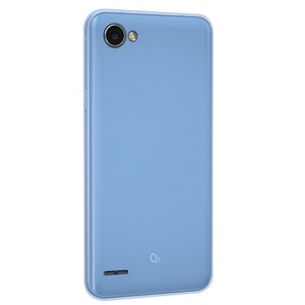 Teleplus LG Q6 İnce Silikon Kılıf Mavi Teleplus LG Q6 İnce Silikon Kılıf Mavi