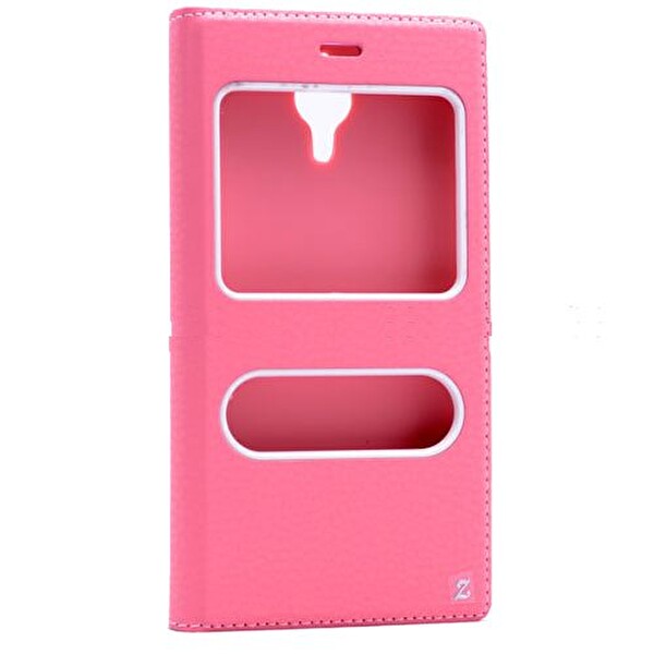 Teleplus Casper Via P1 Çift Pencereli Pembe Telefon Kılıfı Teleplus Casper Via P1 Çift Pencereli Pembe Telefon Kılıfı