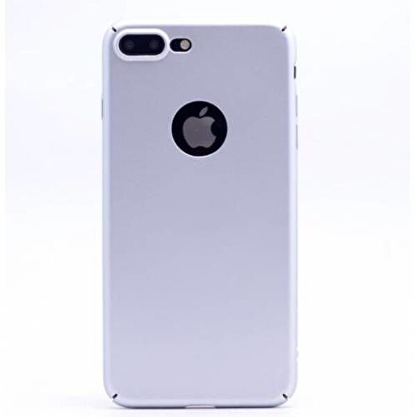 Teleplus iPhone 7 Plus Sert Kapak Kılıf Gri