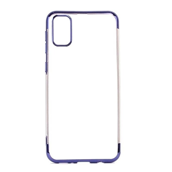 Teleplus Oppo A52 Lüks Lazer Silikon Mavi Kılıf