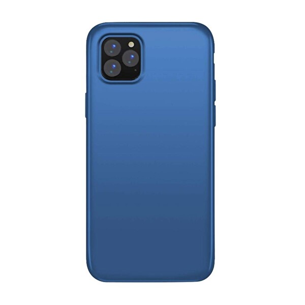 Teleplus iPhone 12 Pro Lüks Silikon Lacivert Kılıf
