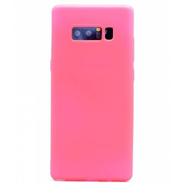 Teleplus Samsung Galaxy Note 8 Kılıf Lüks Silikon Pembe