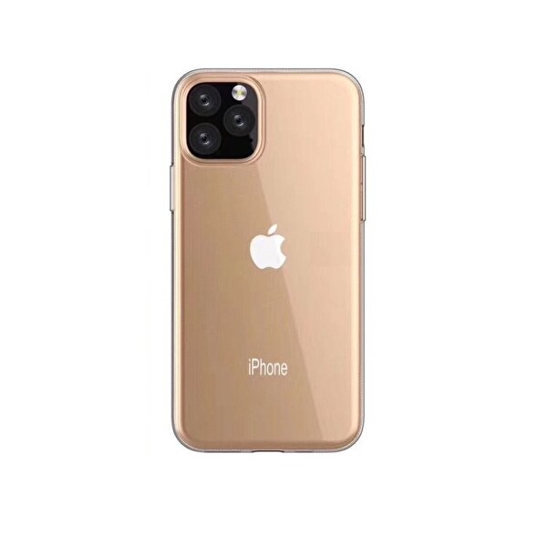 Teleplus iPhone 11 Pro Max Tpu Silikon Şeffaf Kılıf