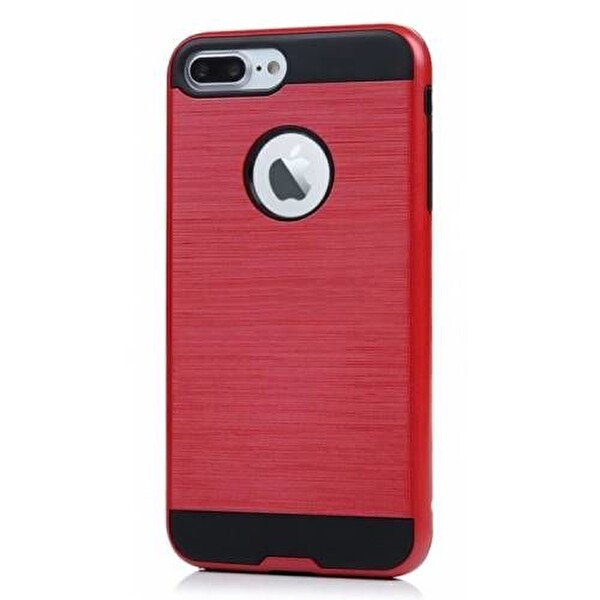 Teleplus iPhone 8 Plus Çift Katmanlı Verus Kılıf Kırmızı Teleplus iPhone 8 Plus Çift Katmanlı Verus Kılıf Kırmızı