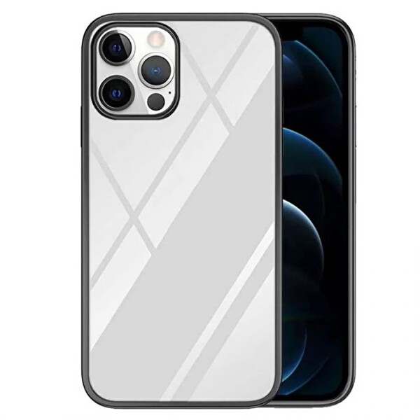 Teleplus iPhone 13 Pro Kılıf Pixel Tareks Sert Silikon Siyah