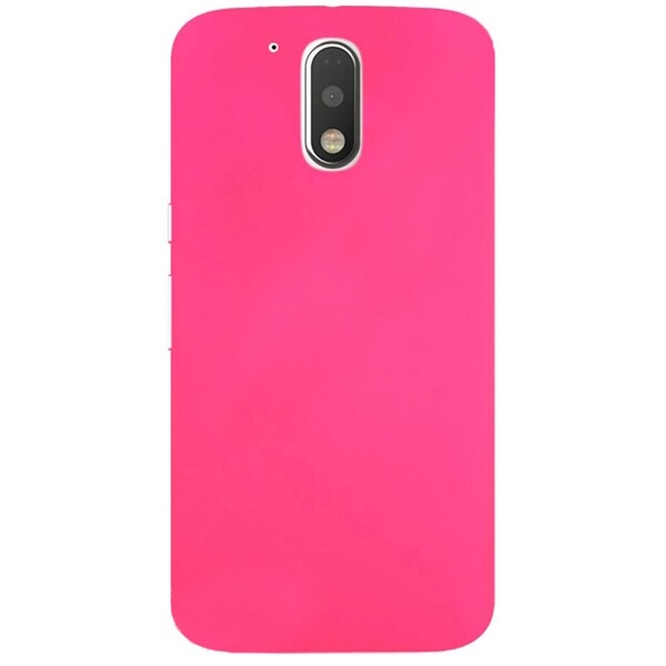 Gpack Lenovo Moto G4 Plus Premier Mat Silikon Kılıf Pembe Gpack Lenovo Moto G4 Plus Premier Mat Silikon Kılıf Pembe
