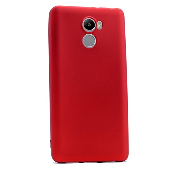 Gpack Xiaomi Redmi 4 Premier Silikon Kırmızı Kılıf