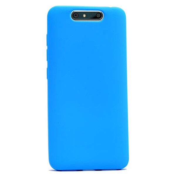 Gpack Turkcell T80 Premier Silikon Kılıf + Nano Glass Koruyucu Mavi