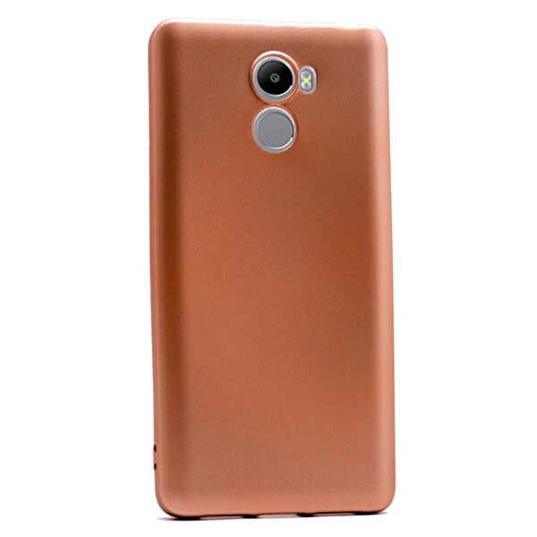 Gpack Xiaomi Redmi 4 Premier Silikon Gold Kılıf + Nano Glass Koruyucu Gpack Xiaomi Redmi 4 Premier Silikon Gold Kılıf + Nano Glass Koruyucu