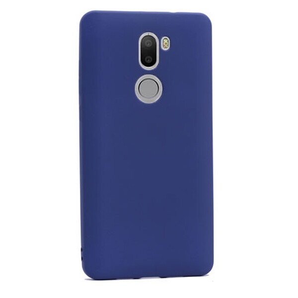 Gpack Xiaomi Mi 5s Plus Premier Silikon Kılıf + Nano Glass Lacivert