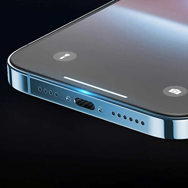 Gpack Apple Iphone 15 Pro Full Ekran Tam Kaplayan Cam Koruyucu Siyah ...