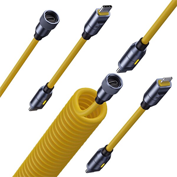 Aohi The Future Silky Type-C To Type-C Lightning 240 W Uzayabilen 2.6 M ...