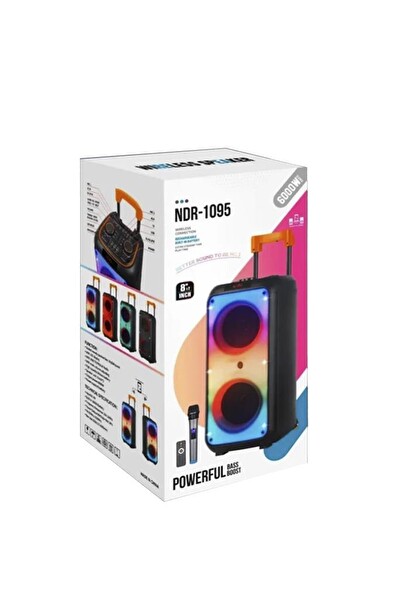 Torima NDR-1095 RGB Bluetooth Mikrofonlu Siyah Taşınabilir Büyük Boy Parti Hoparlör Fiyatı ve ...