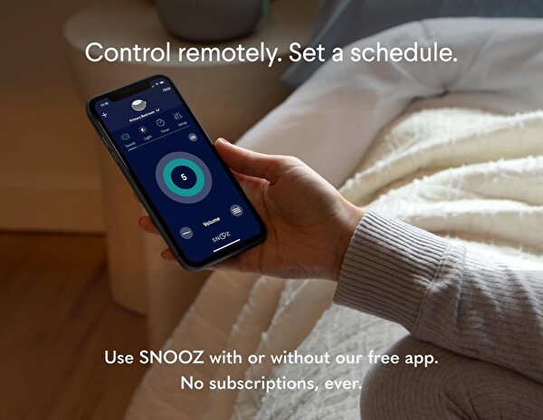Snooz Akıllı Beyaz Gürültü Makinesi - Uygulamalı Uzaktan Kumanda ...