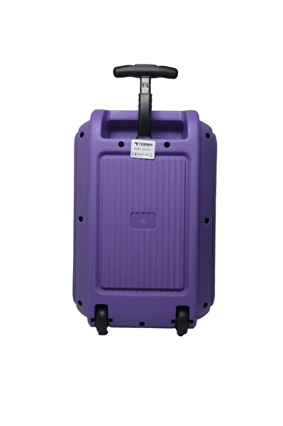 Torima KTS-2111 Mor RGB Ledli Mikrofonlu Tekerlekli Bluetooth Hoparlör ...