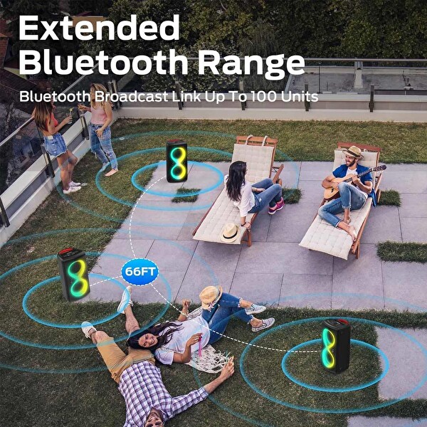 Monster Audio Cycle Plus 2 Mikrofonlu Bluetooth Hoparlör 120W Fiyatı ve ...