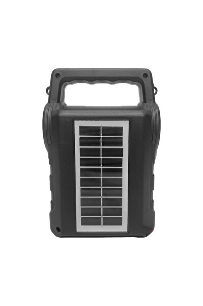 Torima KTS-1706 Siyah Taşınabilir Güneş Enerjili Fenerli Bluetooth ...