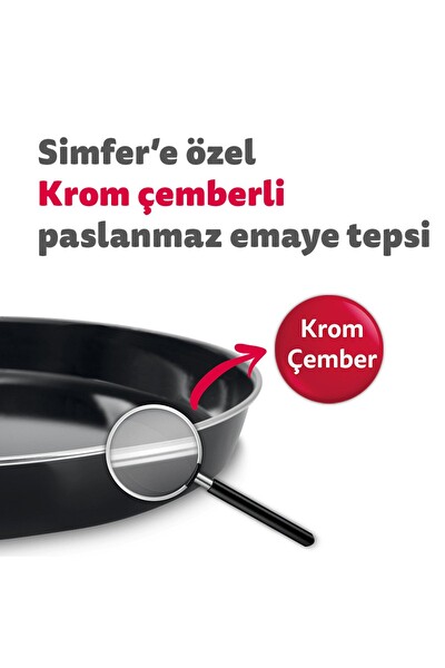 Simfer 45 L Inox Midi Fırın 4543