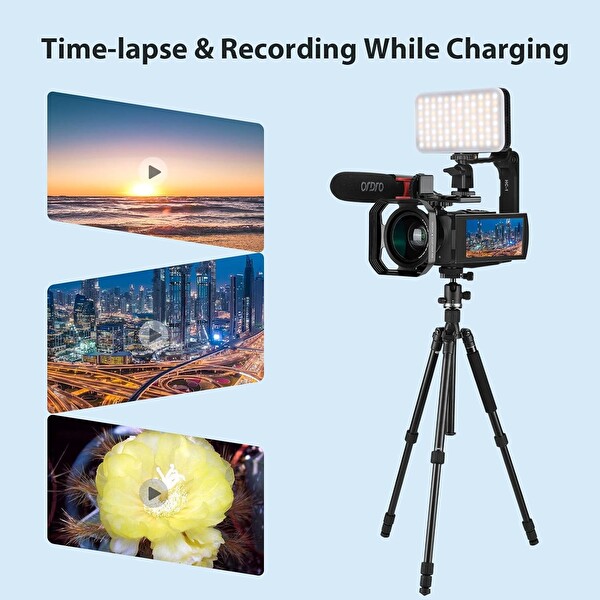 Ordro AX65 Full HD 60 FPS 4K Canlı Yayın Kamerası Video Kamera Fiyatı ...