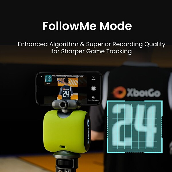 XbotGo Chameleon AI Destekli COMS 4K Video 360 Derece Dönüş Spor Aksiyon Kamerası Fiyatı ve ...
