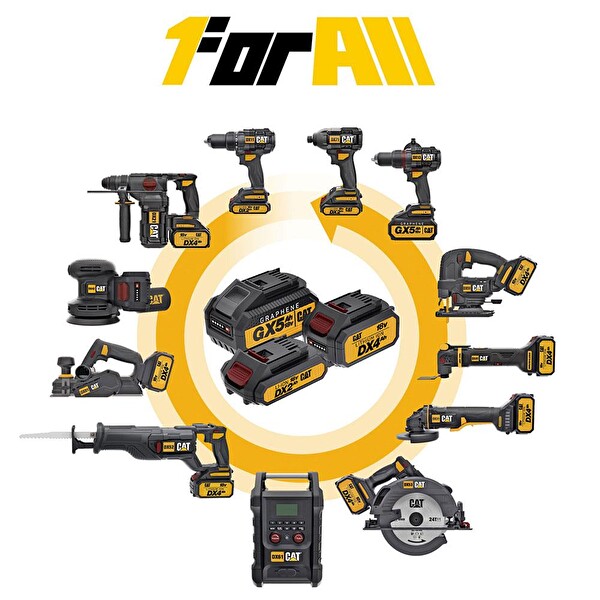 Cat DXB2 18 Volt 2.0Ah. Li-İon One For All Profesyonel Yedek Akü Fiyatı ...