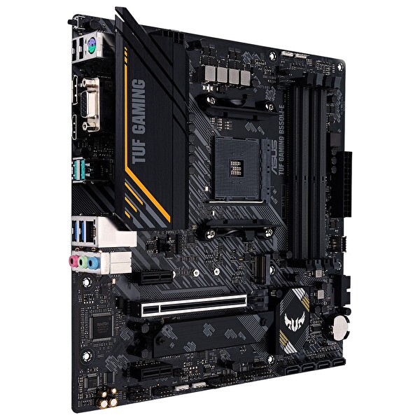 Asus TUF Gaming B550M-E AMD B550 4600 MHz DDR4 AM4 mATX Gaming Anakart ...