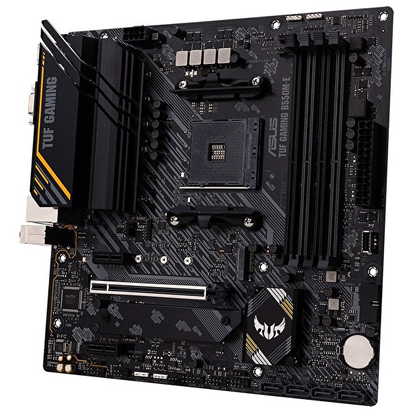 Asus TUF Gaming B550M-E AMD B550 4600 MHz DDR4 AM4 mATX Gaming Anakart ...