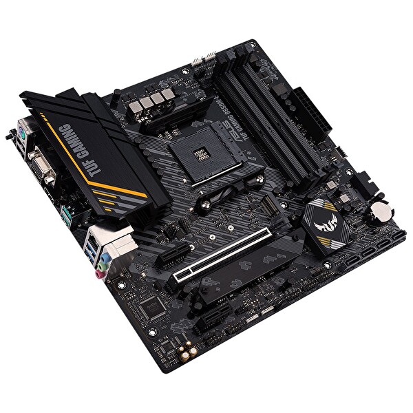 Asus TUF Gaming B550M-E AMD B550 4600 MHz DDR4 AM4 mATX Gaming Anakart ...