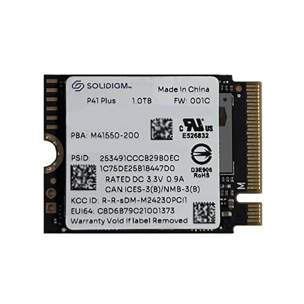 Solidigm P41PL 512 GB 2230 M.2 NVMe SSD Fiyatı ve Özellikleri ...