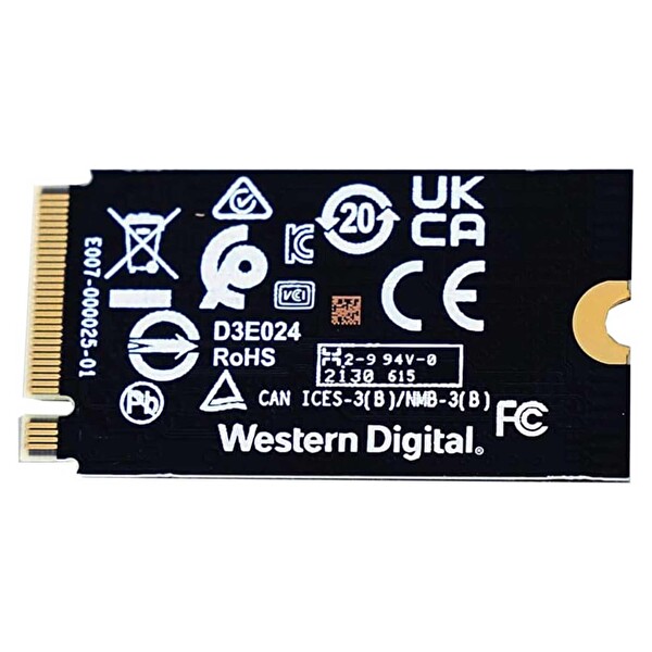 WD SN740 512 GB M.2 2242 NVMe SSD Fiyatı ve Özellikleri - Teknosa