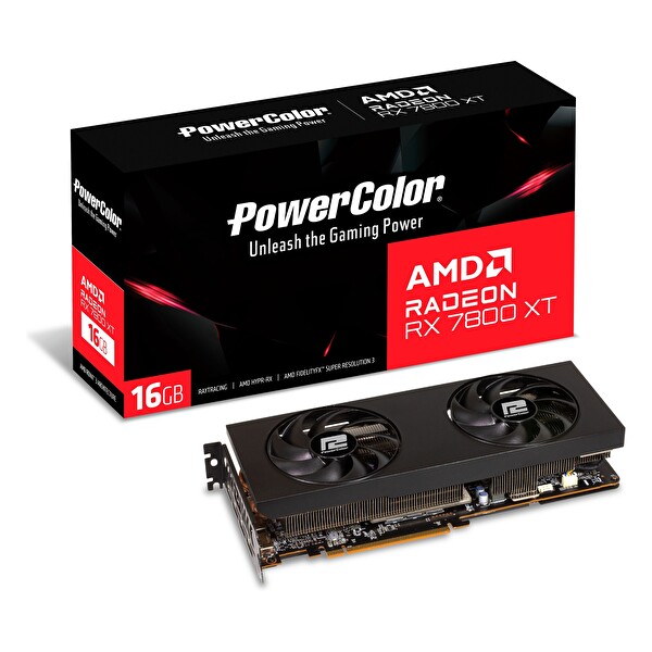 PowerColor Radeon RX 7800 XT 16 GB GDDR6 256 Bit HDMI/DP Ekran Kartı ...