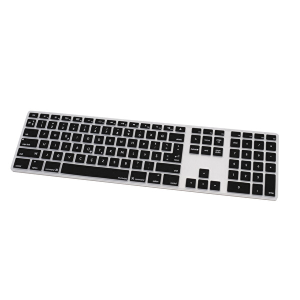 Siyah Klavye Kılıfı Apple Magic Keyboard-1 A1243 Ile Uyumlu F-türkçe ...