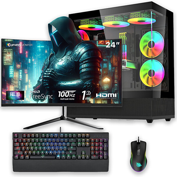 İzoly e-Vix Maat Intel Core i5 12400F 24" 32 GB RAM 256 GB SSD M.2 NVMe ...