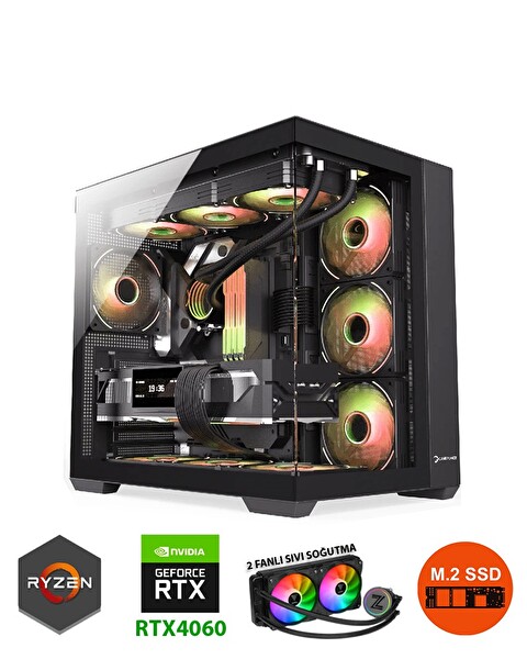 Zeiron Mirage X32 Ryzen 7 5700X 32GB RAM 1TB M.2 NVMe SSD 8GB RTX4060 ...