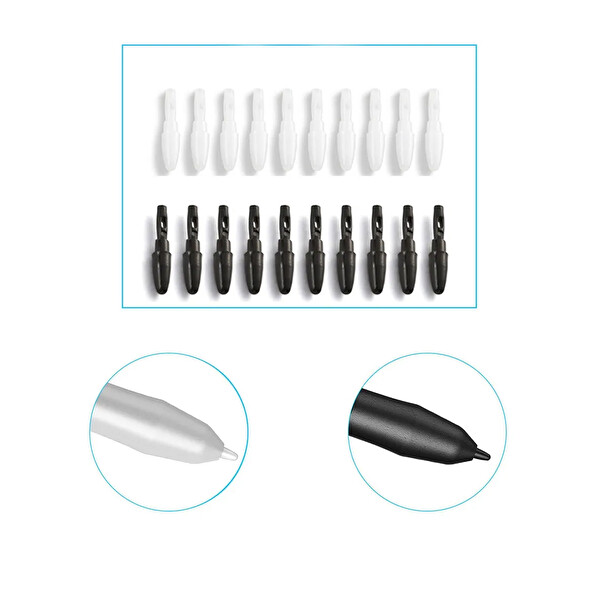 XP-Pen Grafik Tablet Kalem Yedek Uç Paketi - 50 Adet Fiyatı ve ...