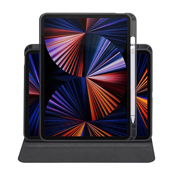 Gpack Apple iPad Pro 11 2020 2.Nesil Kılıf Termik Arkası Şeffaf Smart ...