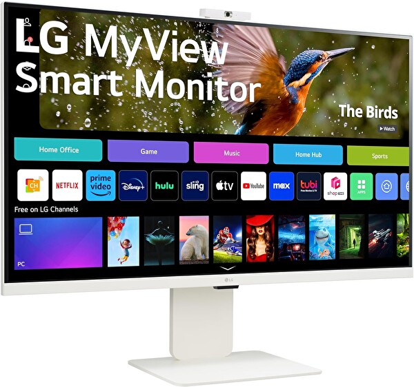 LG 32SR85U-W 32" MyView 5 MS 60 Hz (HDMI+Type-C) AirPlay 2 4K UHD IPS ...