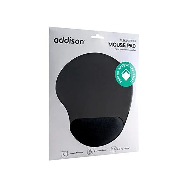 Addison 300152 Bileklik Destekli Mouse Pad Siyah Fiyatı ve Özellikleri ...