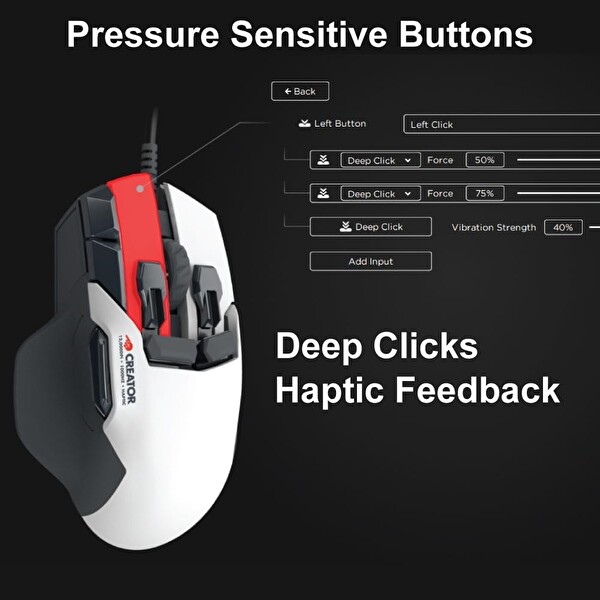 Swiftpoint Creator Wired 3D CAD Mouse 13 Özelleştirilebilir Düğme ...