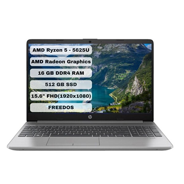 HP 255 G9 9M3H1AT AMD Ryzen 5 5625U 15.6" 16 GB RAM ECC 512 GB SSD FHD ...